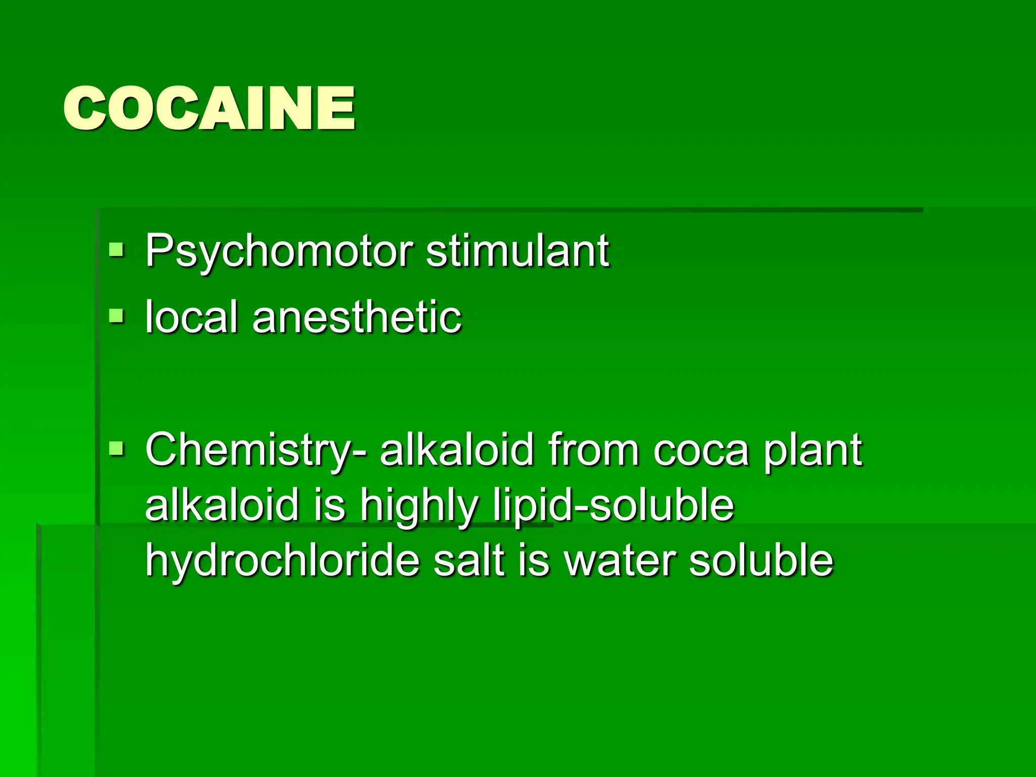 Central Nervous System Stimulants presentation | PPT