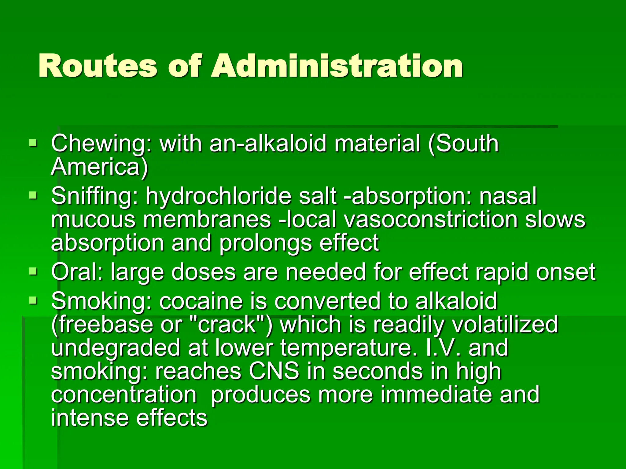Central Nervous System Stimulants presentation | PPT