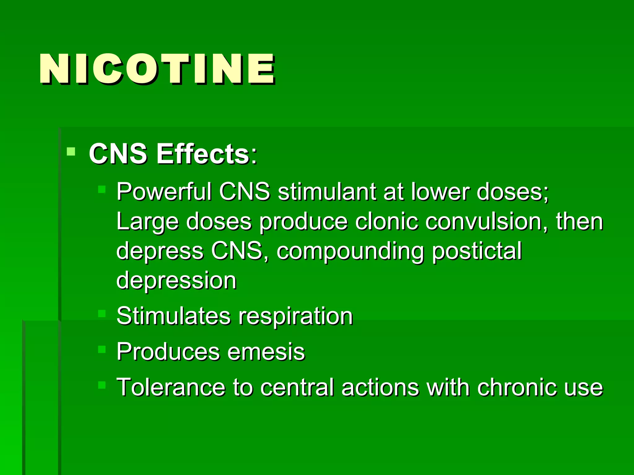 Cns stimulants | PPT