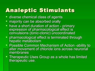 Cns stimulants | PPT