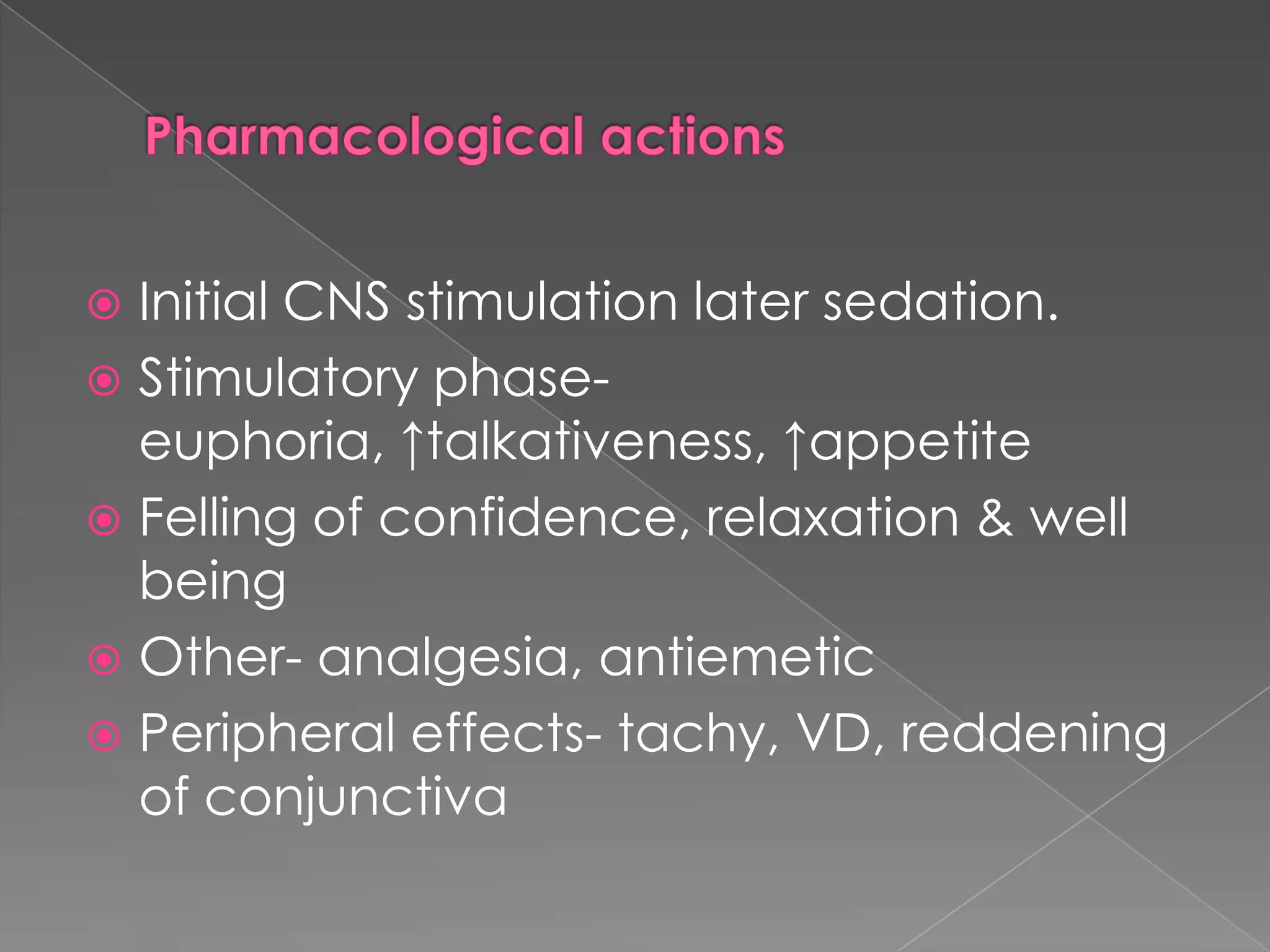 Cns stimulants & cognition enhancers | PPTX