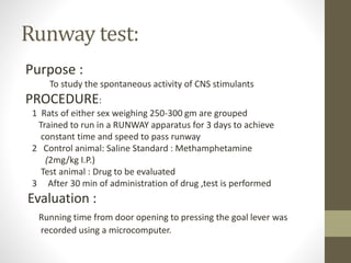 Cns stimulants | PPTX