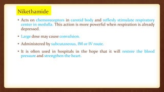 CNS stimulants | PPTX