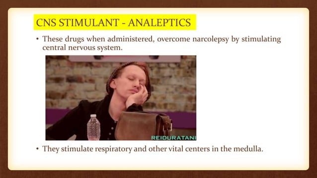 CNS stimulants | PPT