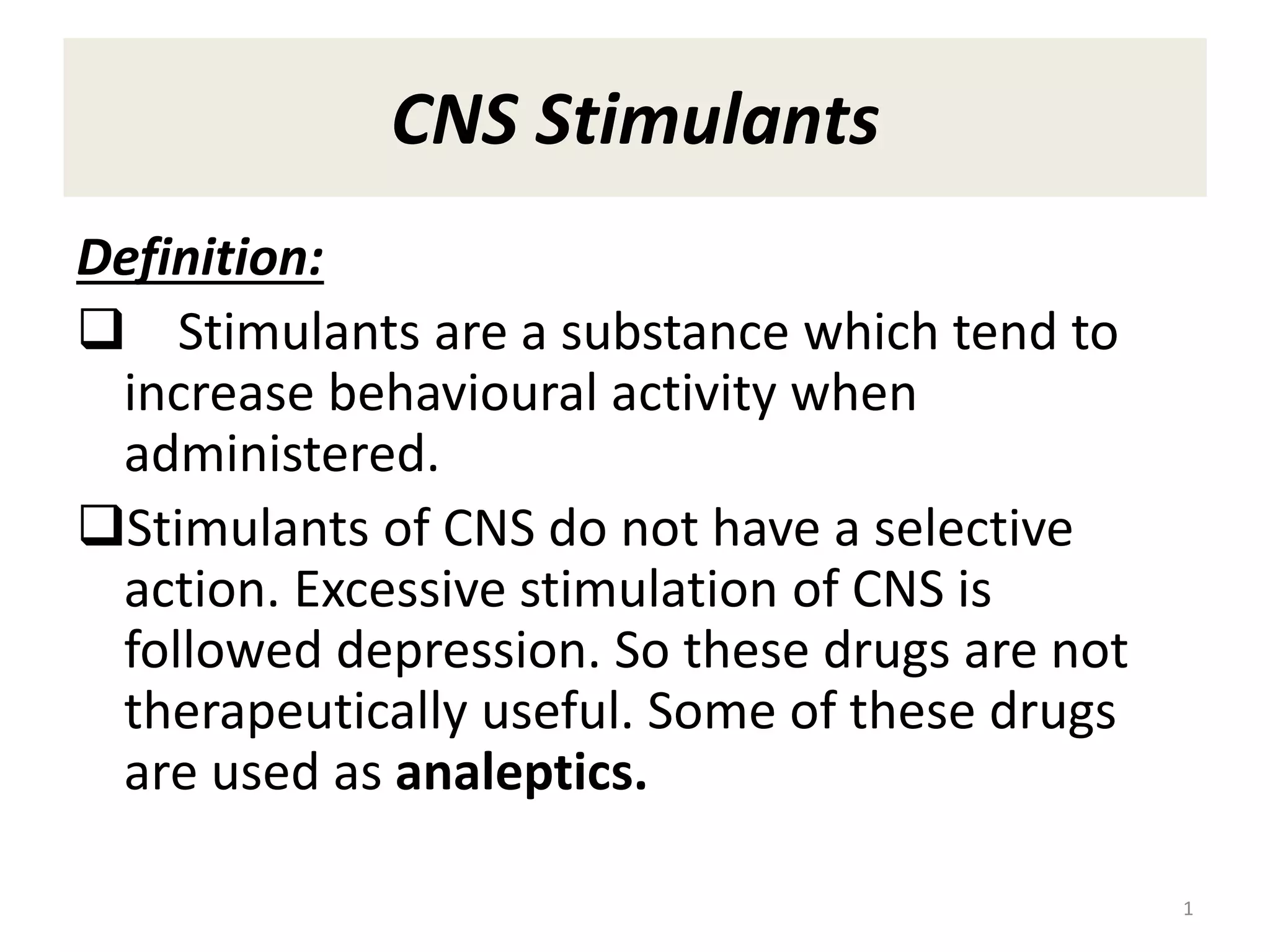 CNS Stimulants.pptx