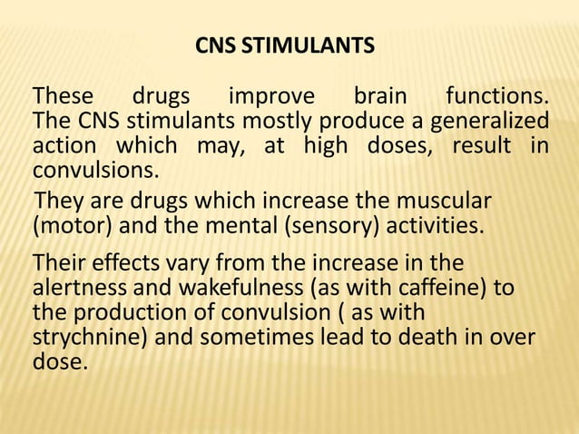 cnsstimulants & cognitive enhancers.pptx