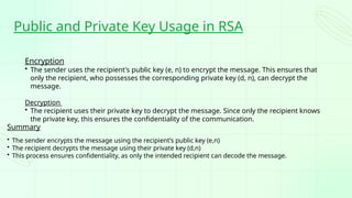Encryption and Decription of a Text Using Rivest-Shamir-Adleman ...