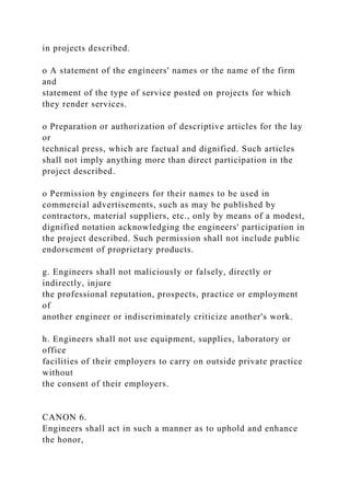 CNST4335 - Construction Management IIEthics AssignmentEthics.docx