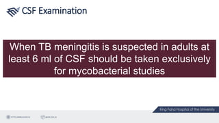 Central Nervous System Tuberculosis | PPTX