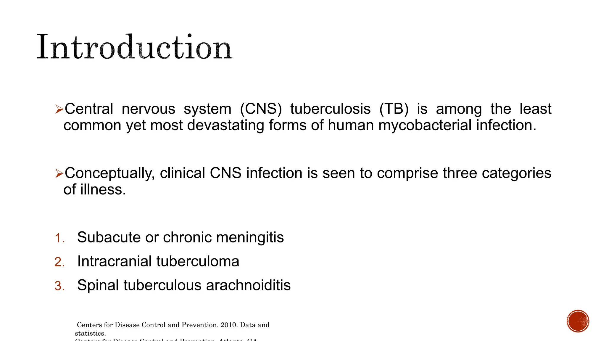 Central Nervous System (CNS) TBacterialM | PPTX