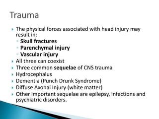 CNS Trauma | PPTX