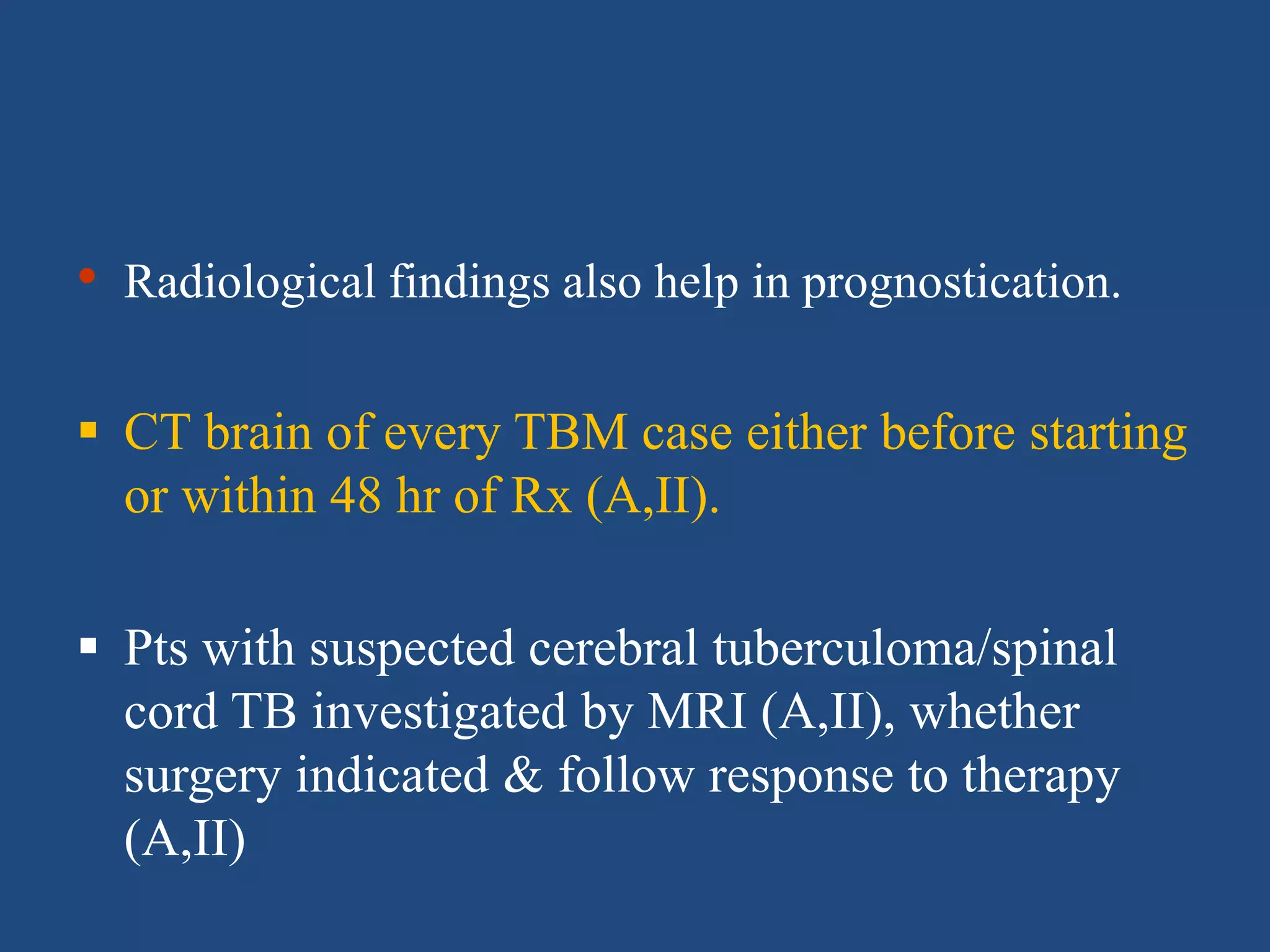 Cns tuberculosis (tbm) | PPTX