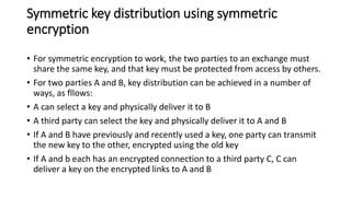 Cyptography and network security unit 3-1 | PPTX