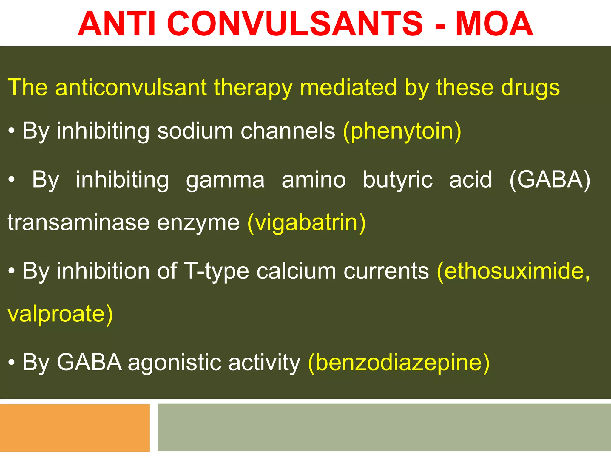 CNS- anticonvulsants or Antiepileptics | PPTX