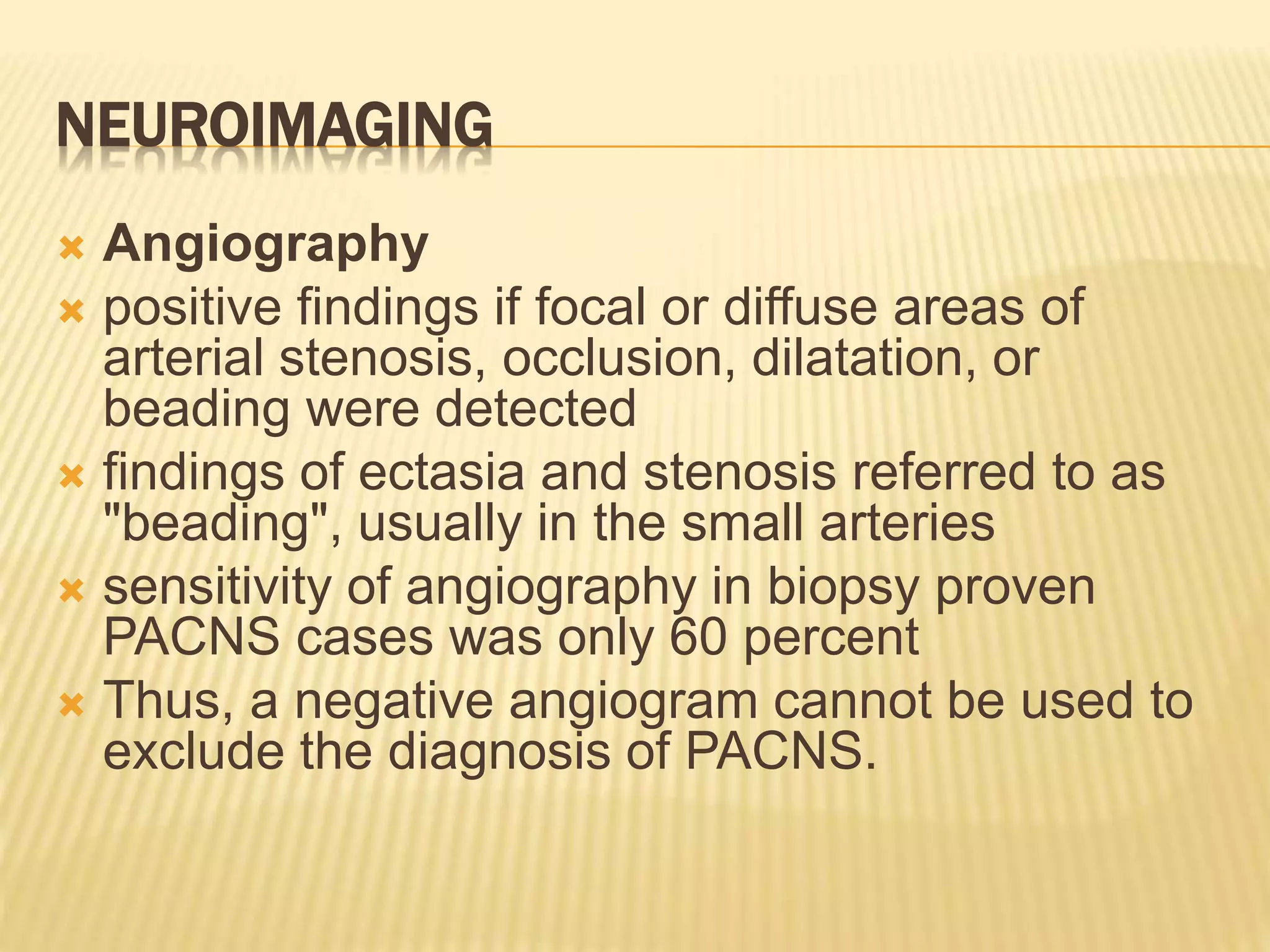 Cns vasculitis | PPTX