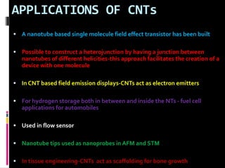 CARBON NANO TUBES | PPT