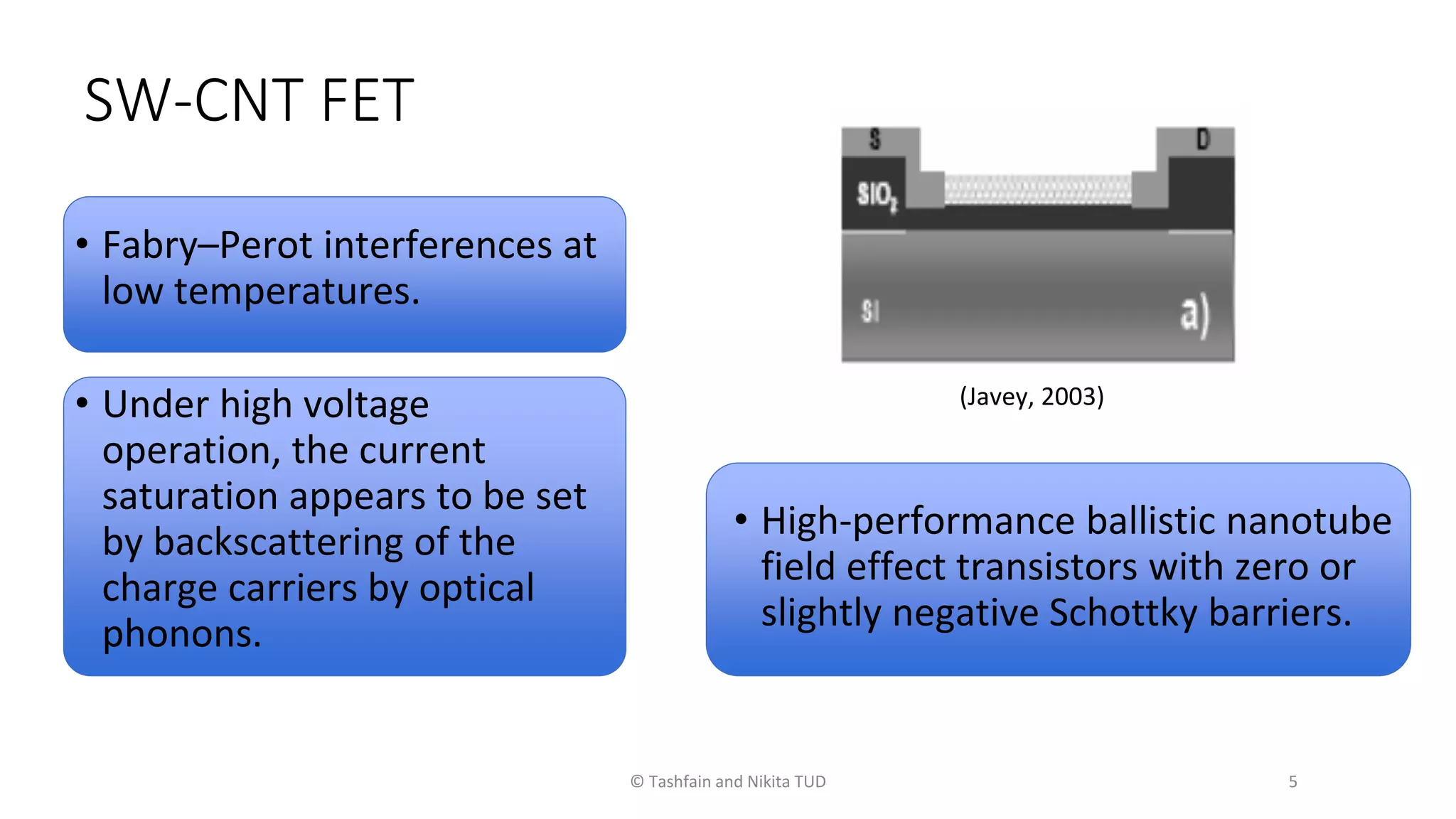 CNT Ballistic Transistor | PDF