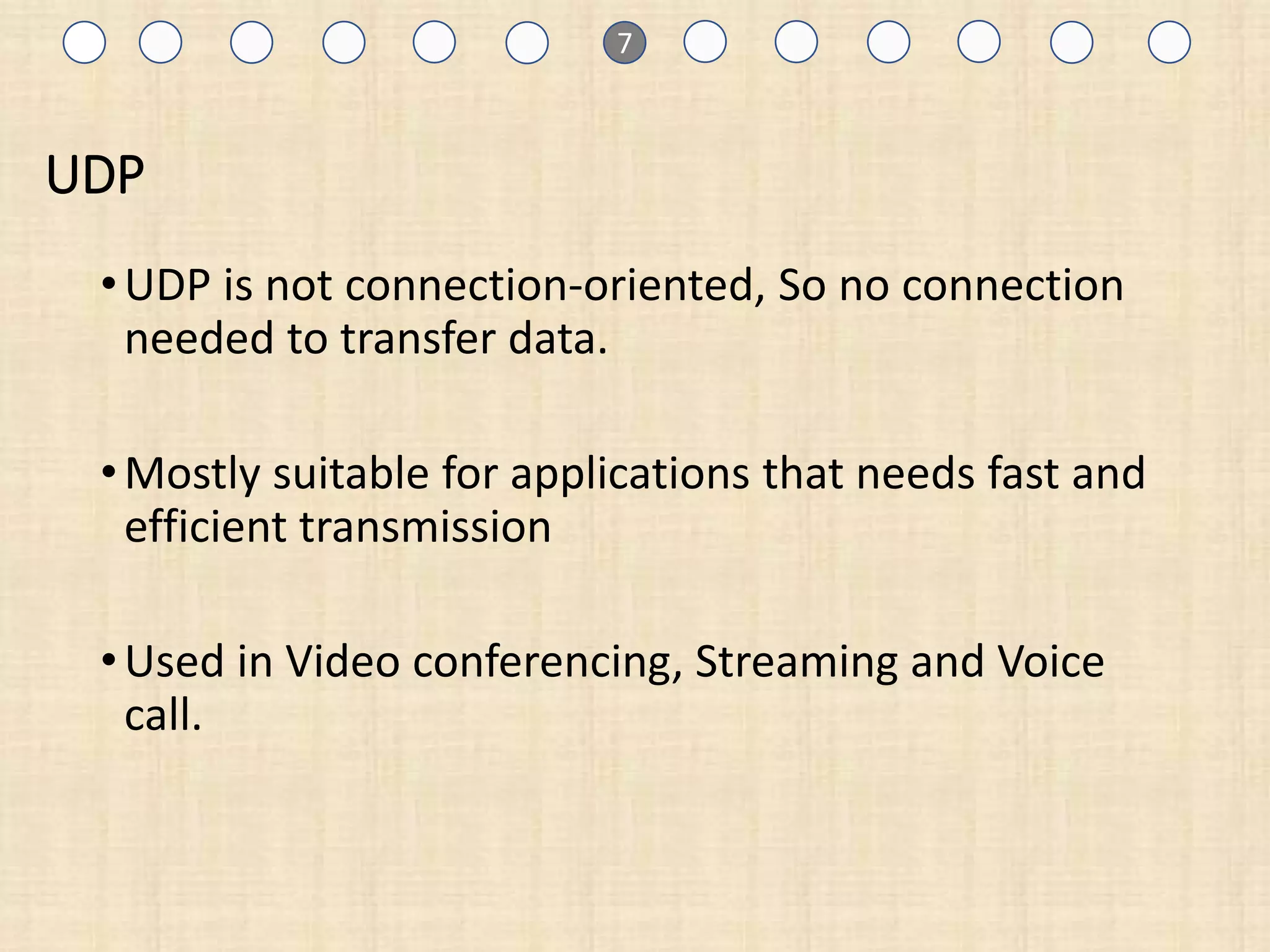 Tcp And Udp Pptx Computer Networking Computing