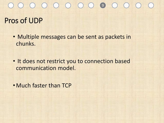 TCP and UDP | PPTX | Computer Networking | Computing