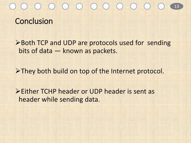 Tcp And Udp Pptx Computer Networking Computing