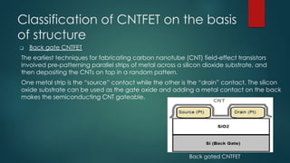 carbon nano tube field effect transistor (1) - MAYANK PRATAP.pptx.pdf
