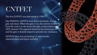 Cntfet technology | PDF | Chemistry | Science