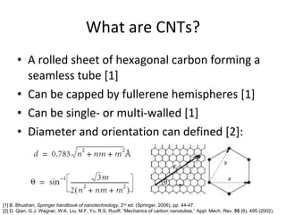 CNT Hydrogen Storage Brief | PPT