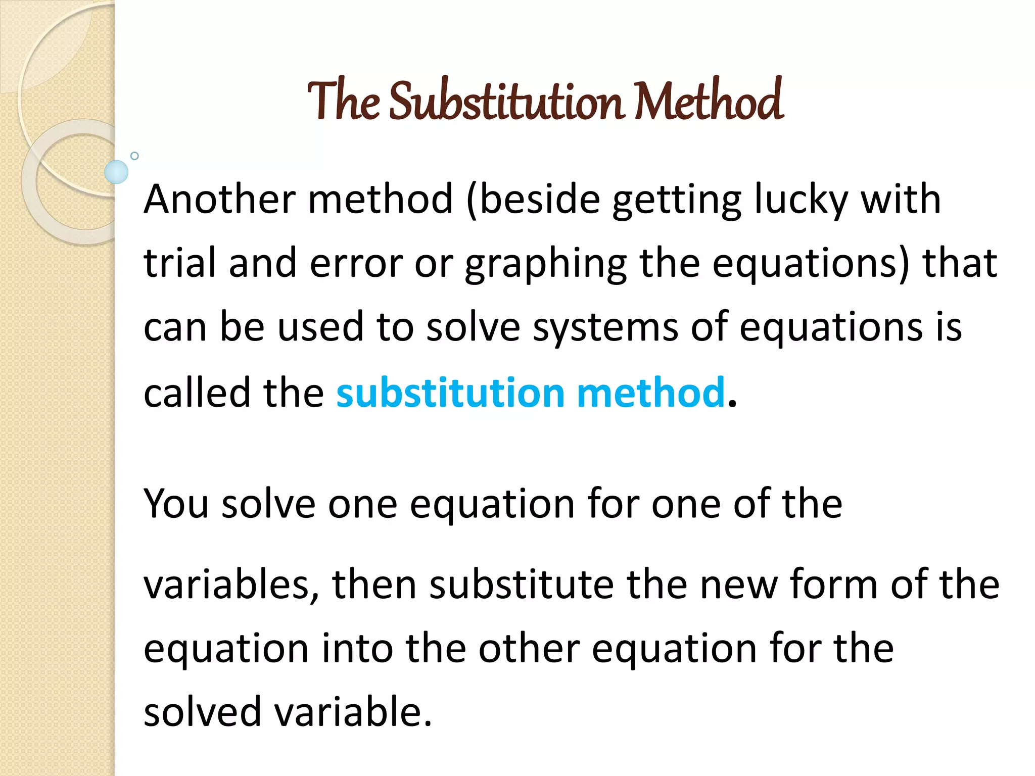 Linear Equations | PPTX | Physics | Science