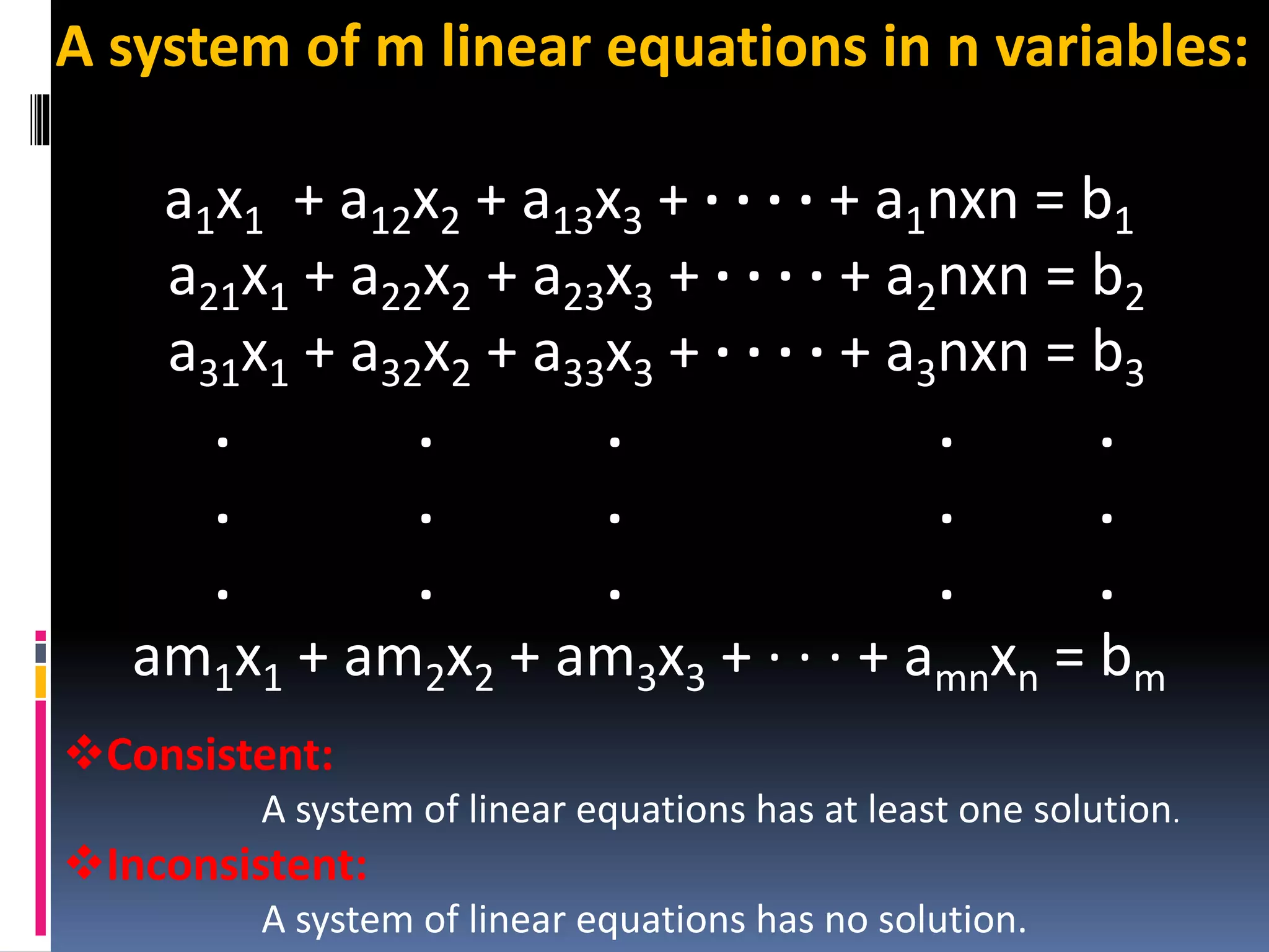 Linear Equations | PPTX | Physics | Science