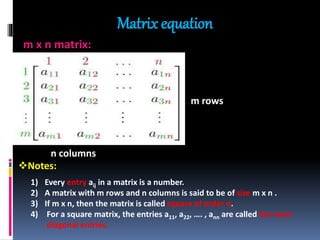 Linear Equations | PPTX | Physics | Science
