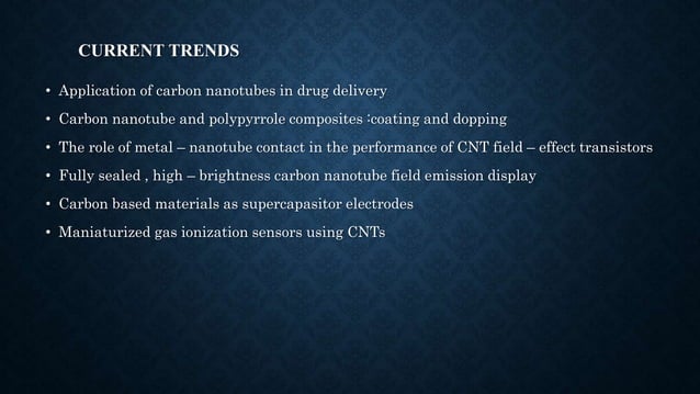 Cnt ppt by bhargav | PPTX | Chemistry | Science