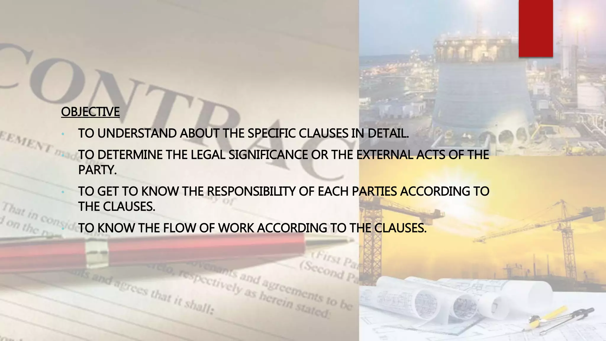 clause 51.0 and 53.0 - contract | PPTX