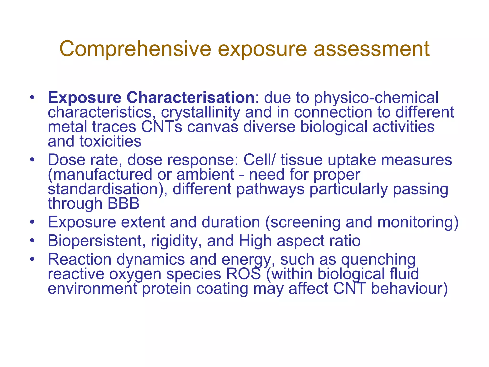 Cnts Human Health Risks | PPT