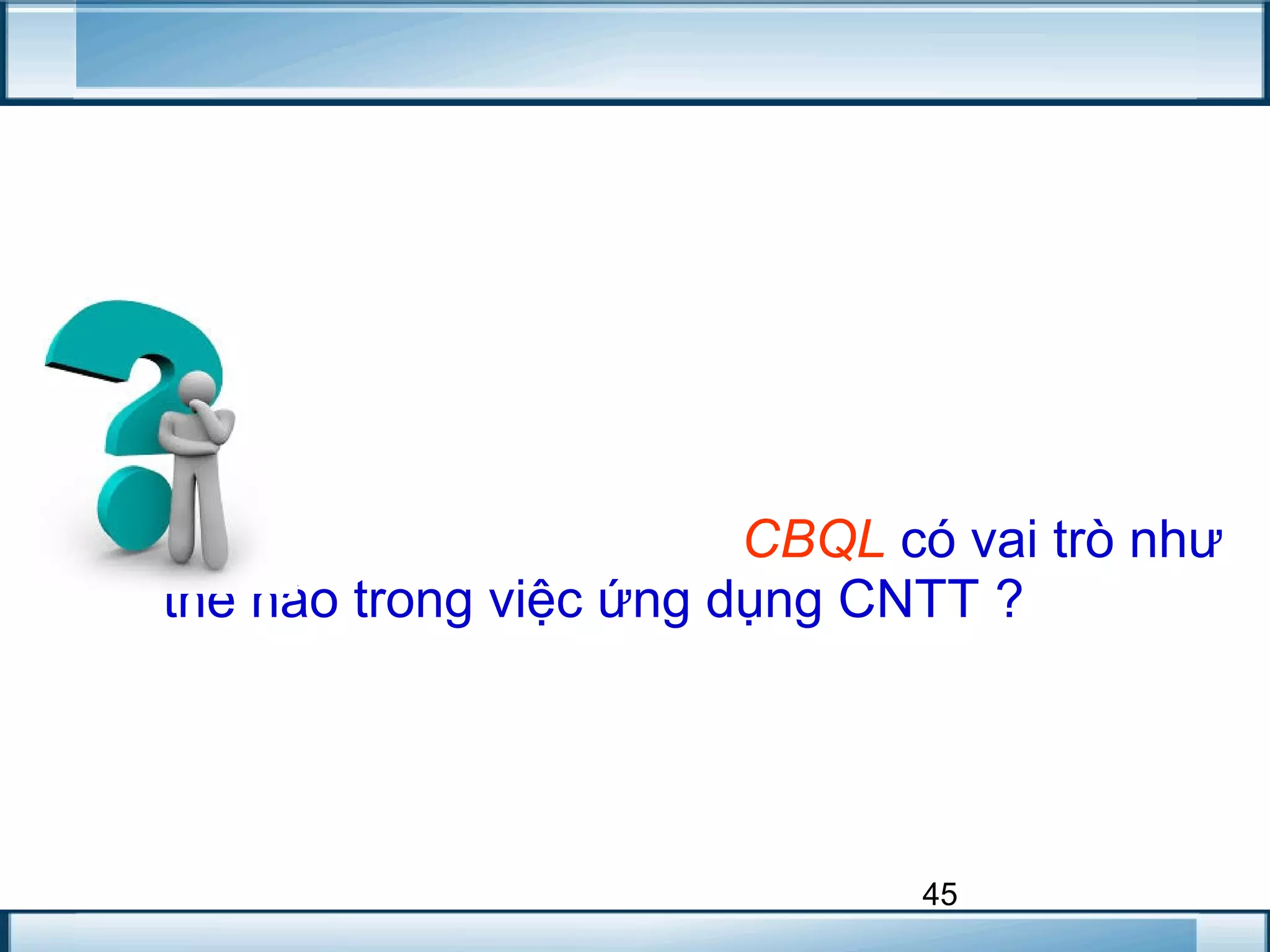 ứng dụng CNTT và truyền thông trong quản lý trường THCS | PPT