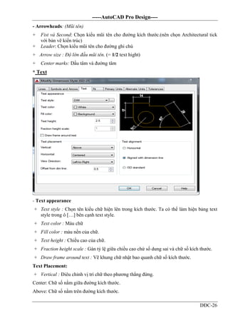 [Cnttqn.net] giao trinh-auto cad-pro-design | PDF