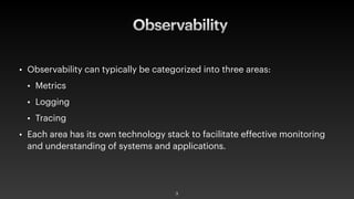 Learn O11y from Grafana ecosystem. | PDF