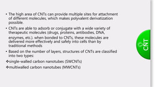 carbon nanotube an effective tool in cancer diagnosis and treatment | PPTX