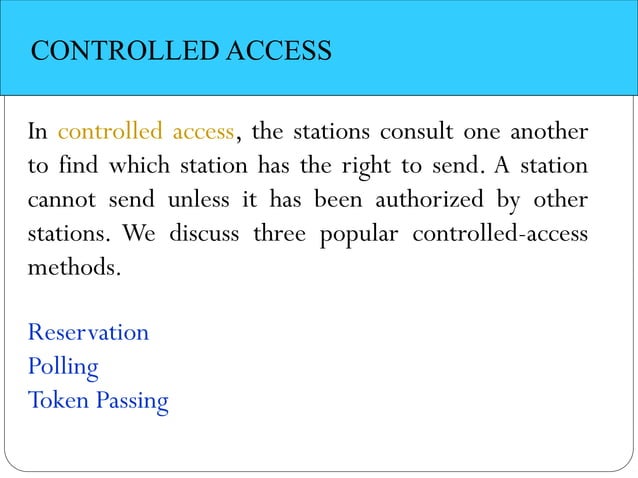 Media Access and Internetworking | PPT