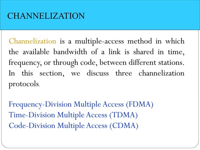 Media Access and Internetworking | PPT