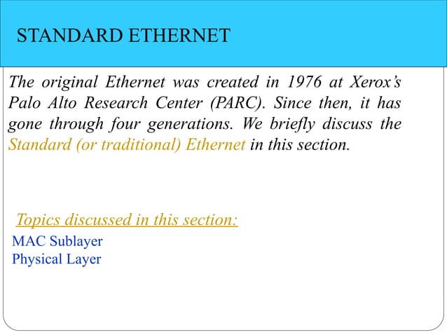 Media Access and Internetworking | PPT