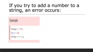 C++ Numbers and Strings.pptx