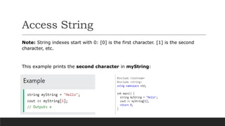 C++ Numbers and Strings.pptx