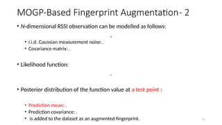 On the multi-dimensional augmentation of fingerprint data for indoor localization in a large ...