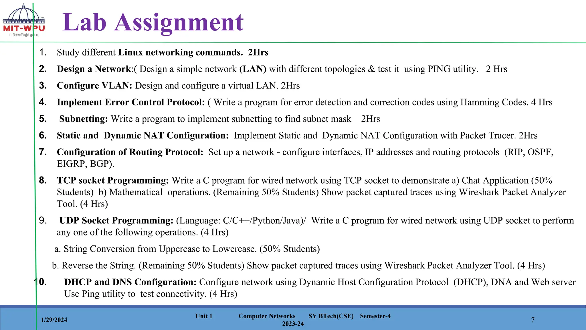 Computer Networks Module 1 Fundamentals Of Networking And Data Communication Pdf Computer