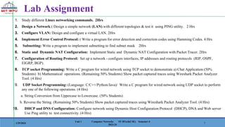 computer networks module 1 . fundamentals of networking and data ...