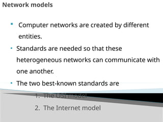 CN unit 1- part 1- Computer networks introduction | PPTX