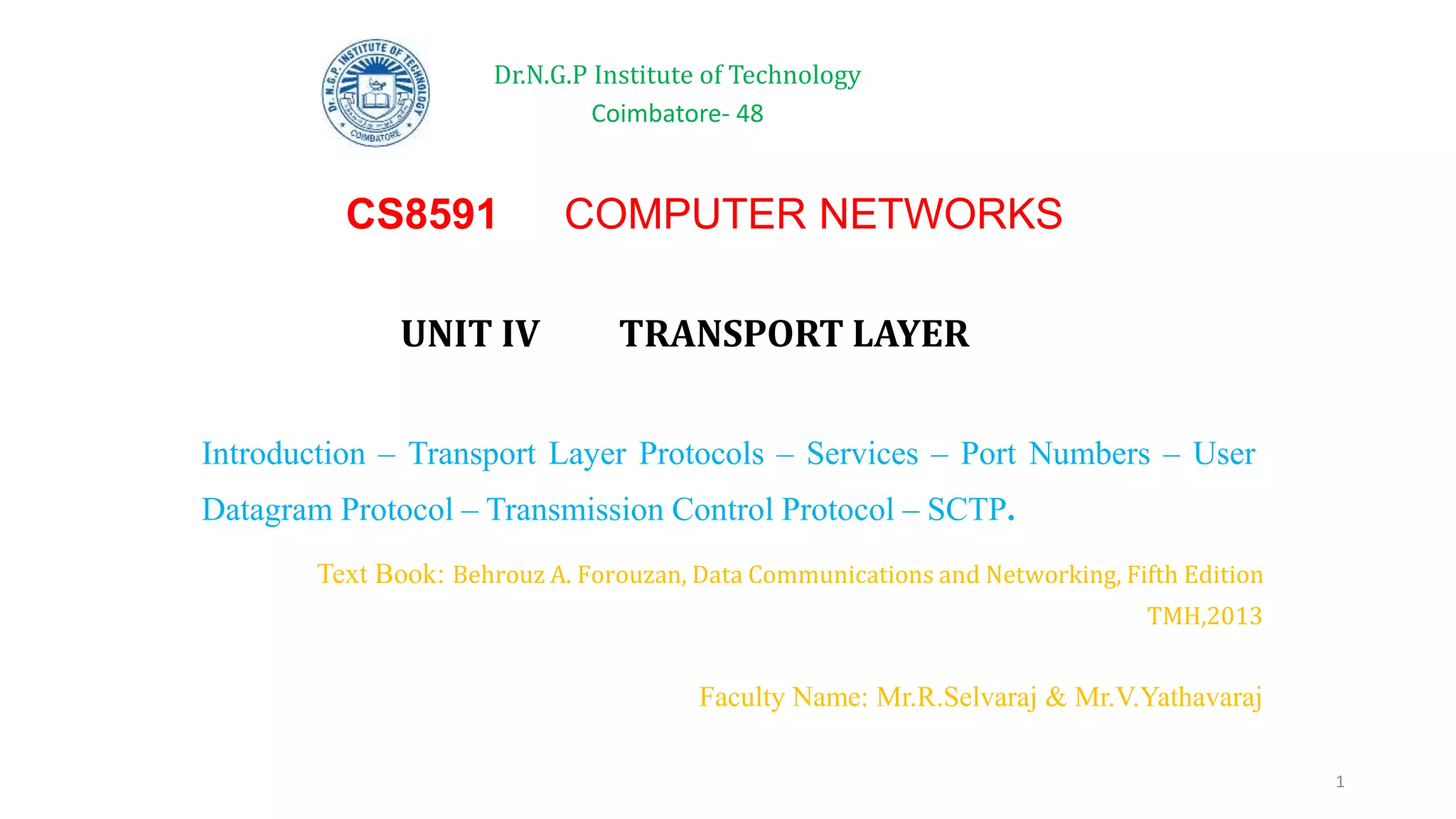 CN Unit 4 - cs8591.pptx
