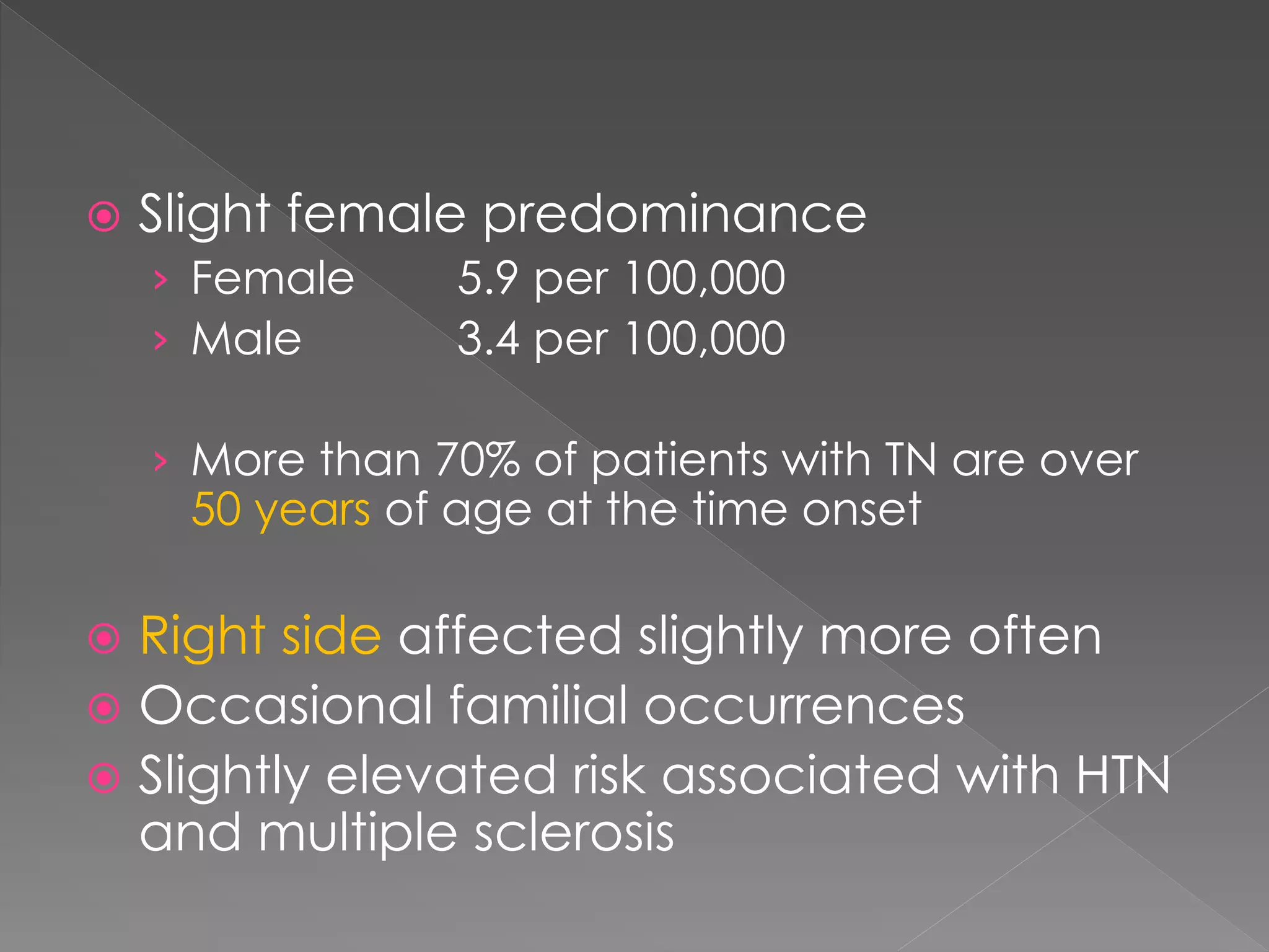 Imaging in Neurovascular conflicts [Neurovascular compression syndrome ...