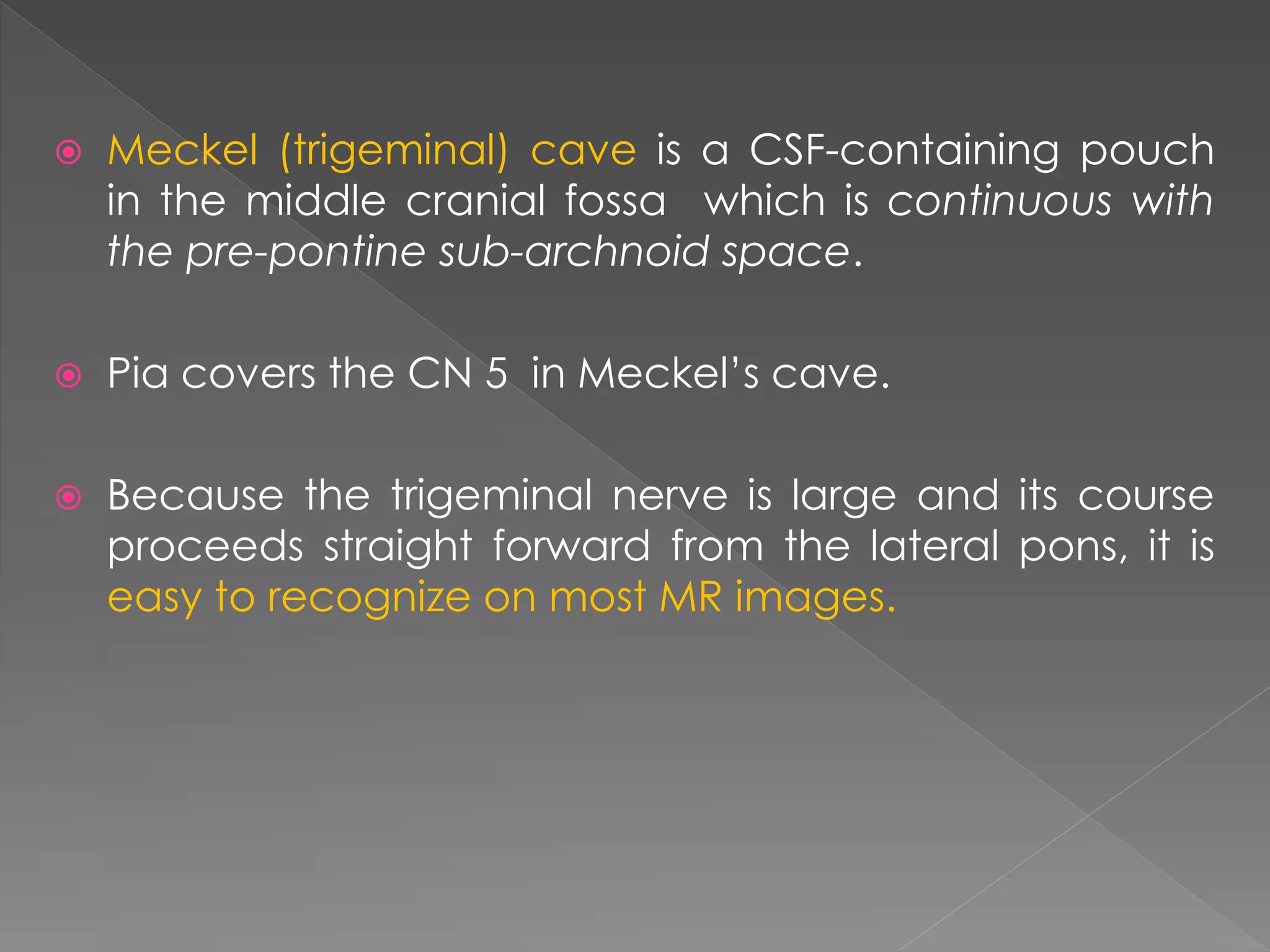 Imaging in Neurovascular conflicts [Neurovascular compression syndrome ] | PPTX