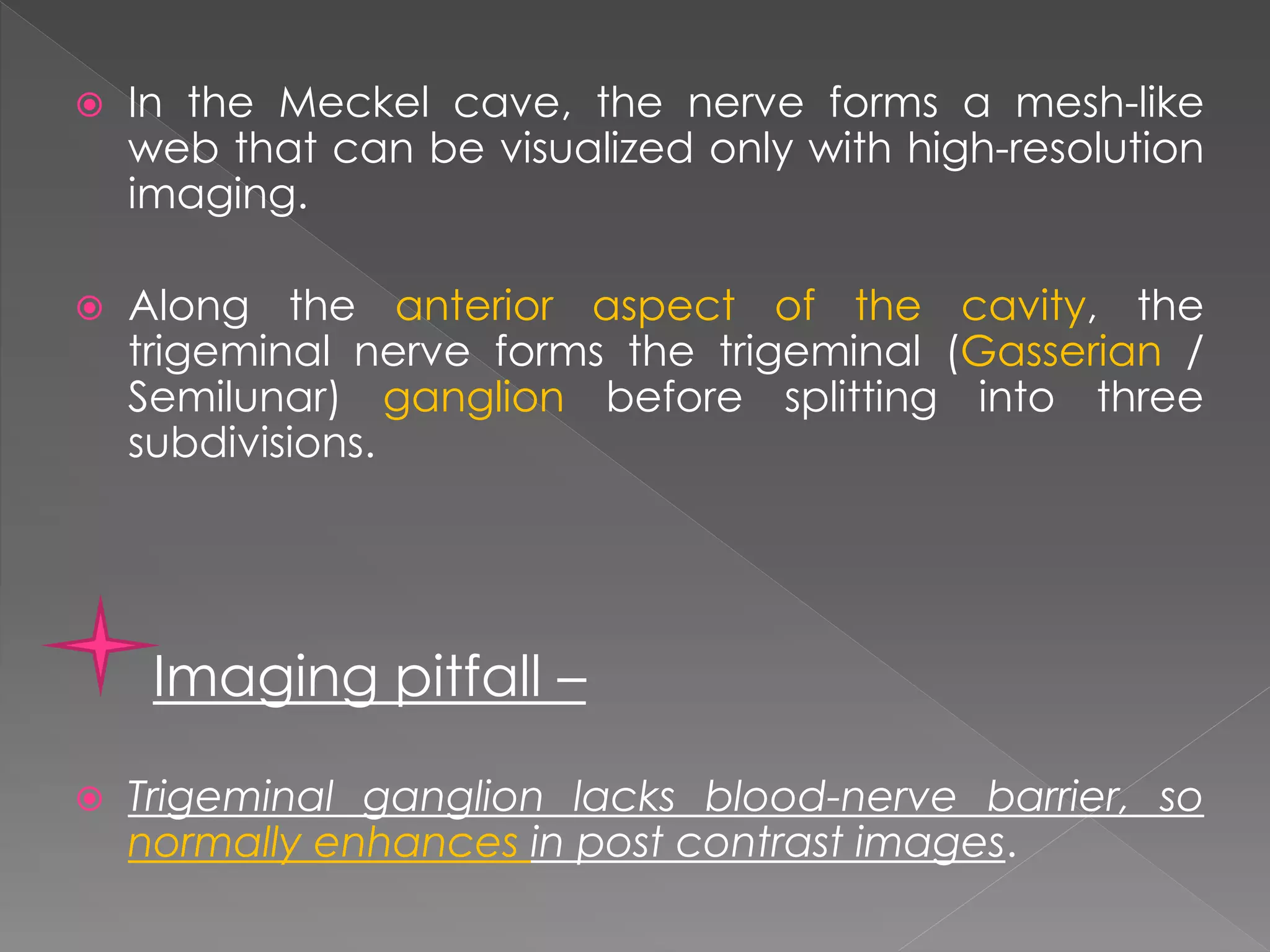Imaging in Neurovascular conflicts [Neurovascular compression syndrome ...